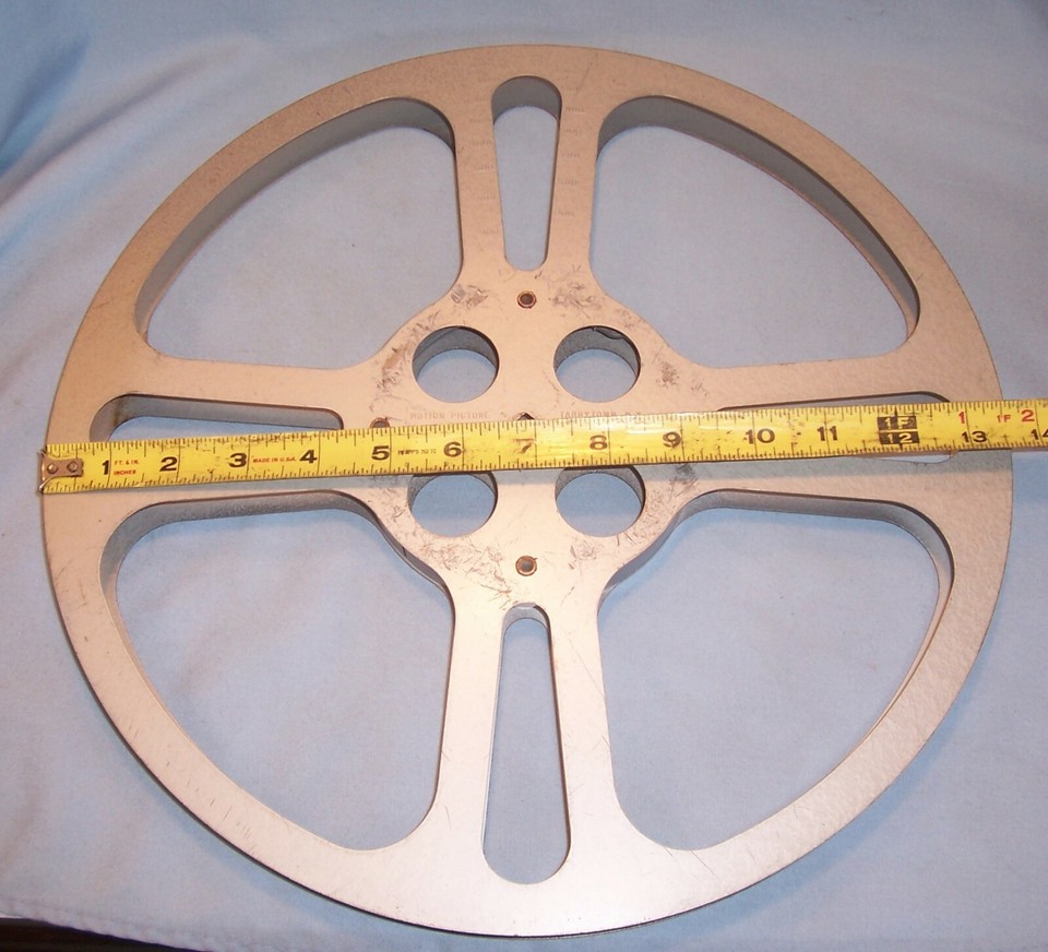 16MM 1600' MPE Motion Picture FILM Camera Movie Projector Take Up REEL ...