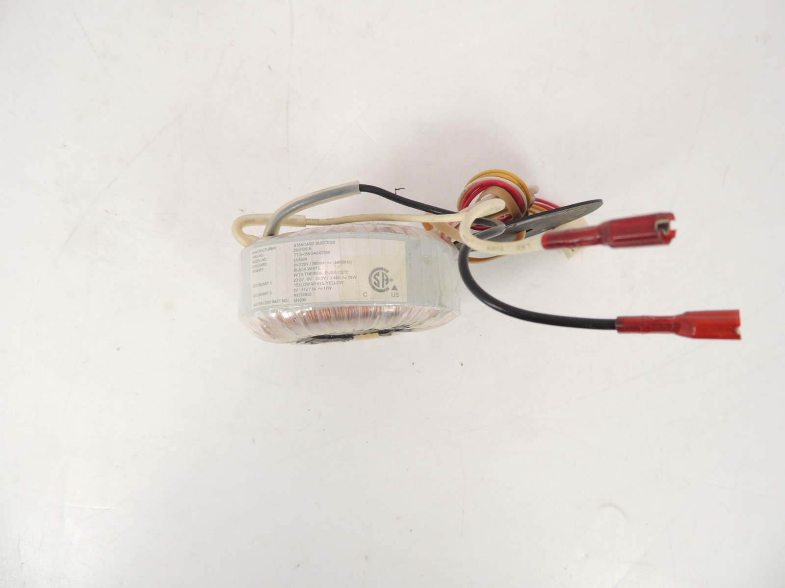 Standard Success 40V AC CT Toroid Transformer 20-0-20 | eBay