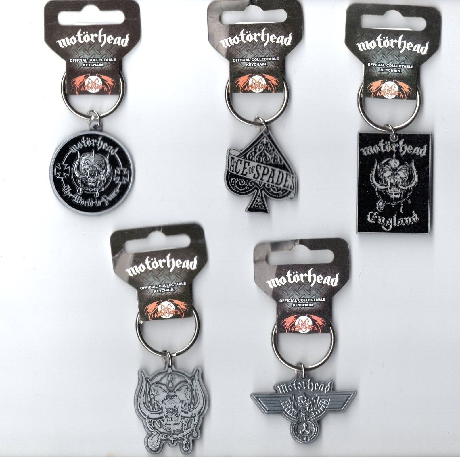 Motorhead Keyring Heavy Metal | eBay UK