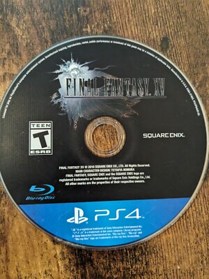 Final Fantasy XV (PlayStation 4, 2016) Disc Only - Tested! 662248917627 ...