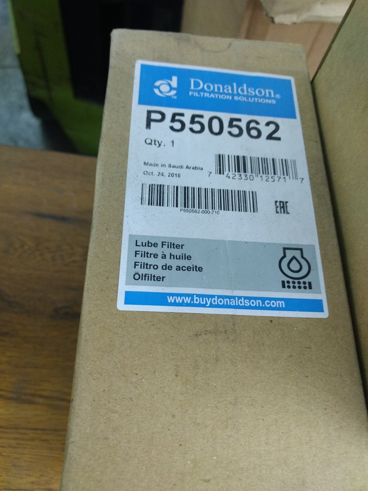 Donaldson P550562 Filter | eBay