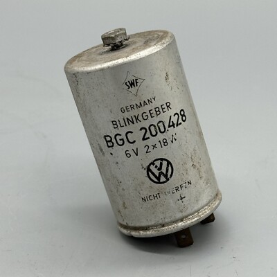 SWF BGC 200.428 6V 2x18W VW Bug Bus Beetle Flasher Relay 6V | eBay