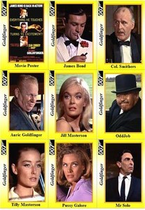 Goldfinger - James Bond movie Trading cards 007 OHMSS | eBay