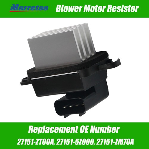 Blower Motor Heater Fan Resistor For 2005-2008 Nissan Armada 5.6L 27151 ...