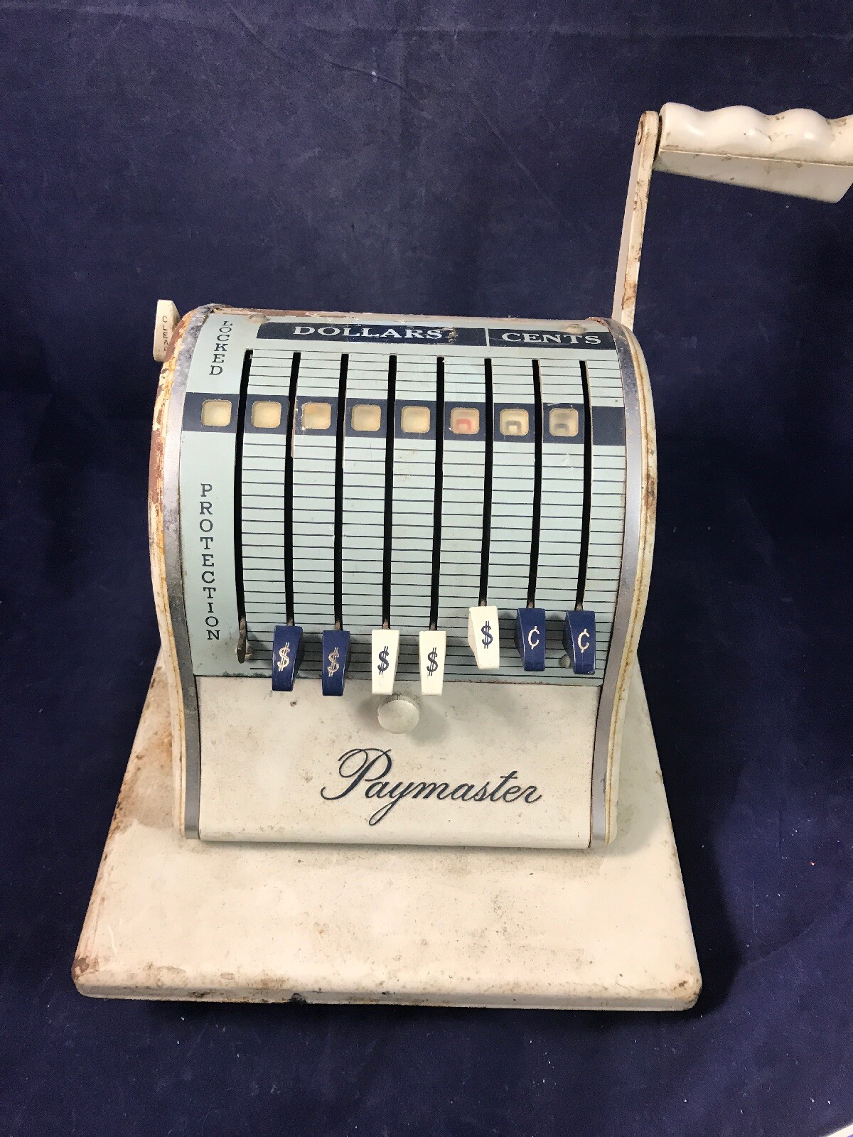 Paymaster X-2000 no key, vintage 1960’s | eBay