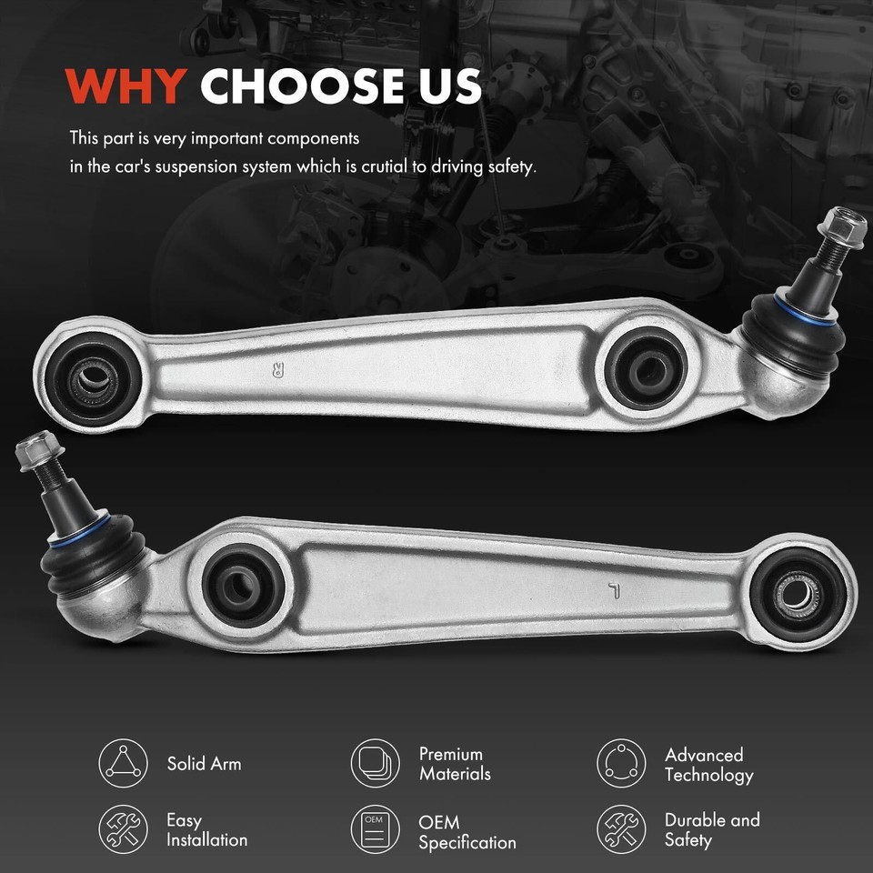 2x Front Lower Control Arm with Ball Joint Assembly for BMW X5 07-13 X6 ...