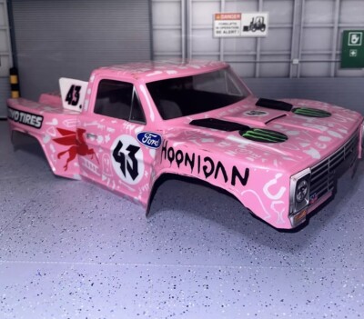 Custom Proline F100 Traxxas Slash 1/10 Ken Block Hoonigan RC Truck Body ...