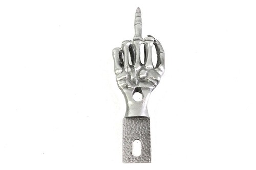 Middle Finger License Plate Topper fits Harley Davidson | eBay