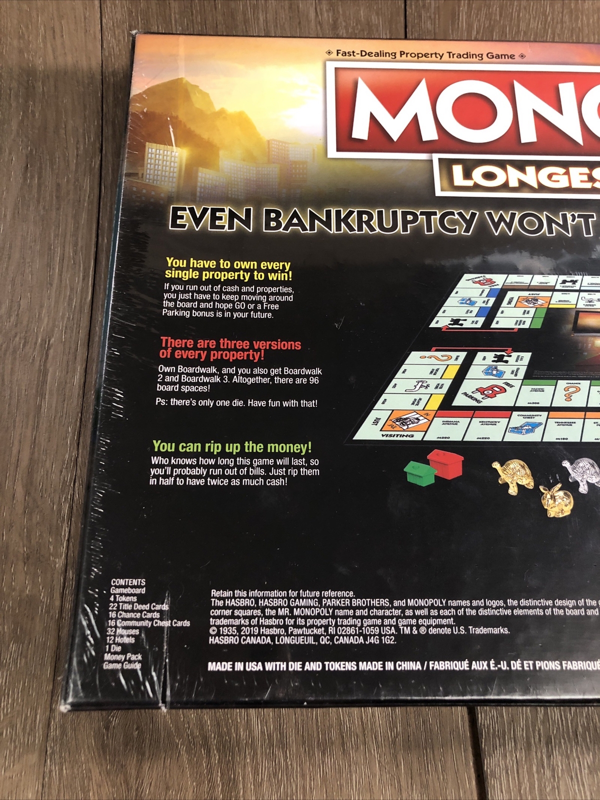 Hasbro E8915000 Monopoly Longest Game Ever Edition for sale online | eBay
