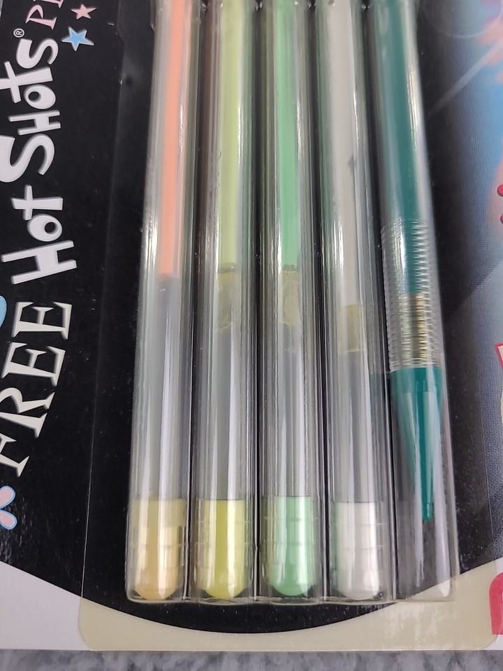 Vintage Pentel Milky Gel Roller Pastel Pens 4 Colors Hot Shot Pencil ...