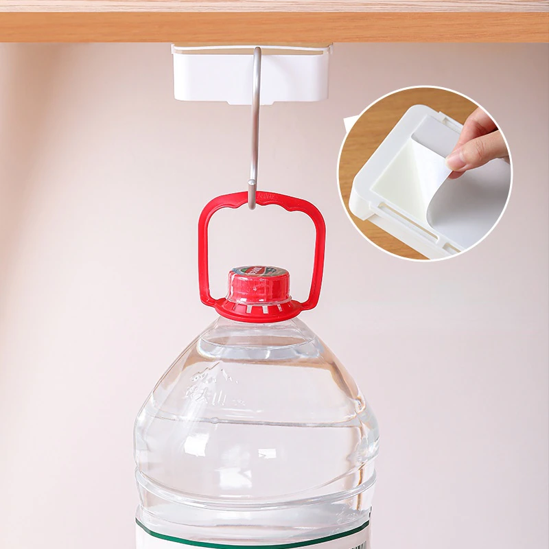 Under Desk Drawer Organizer invisible self-Adhesive Stationary storage ...