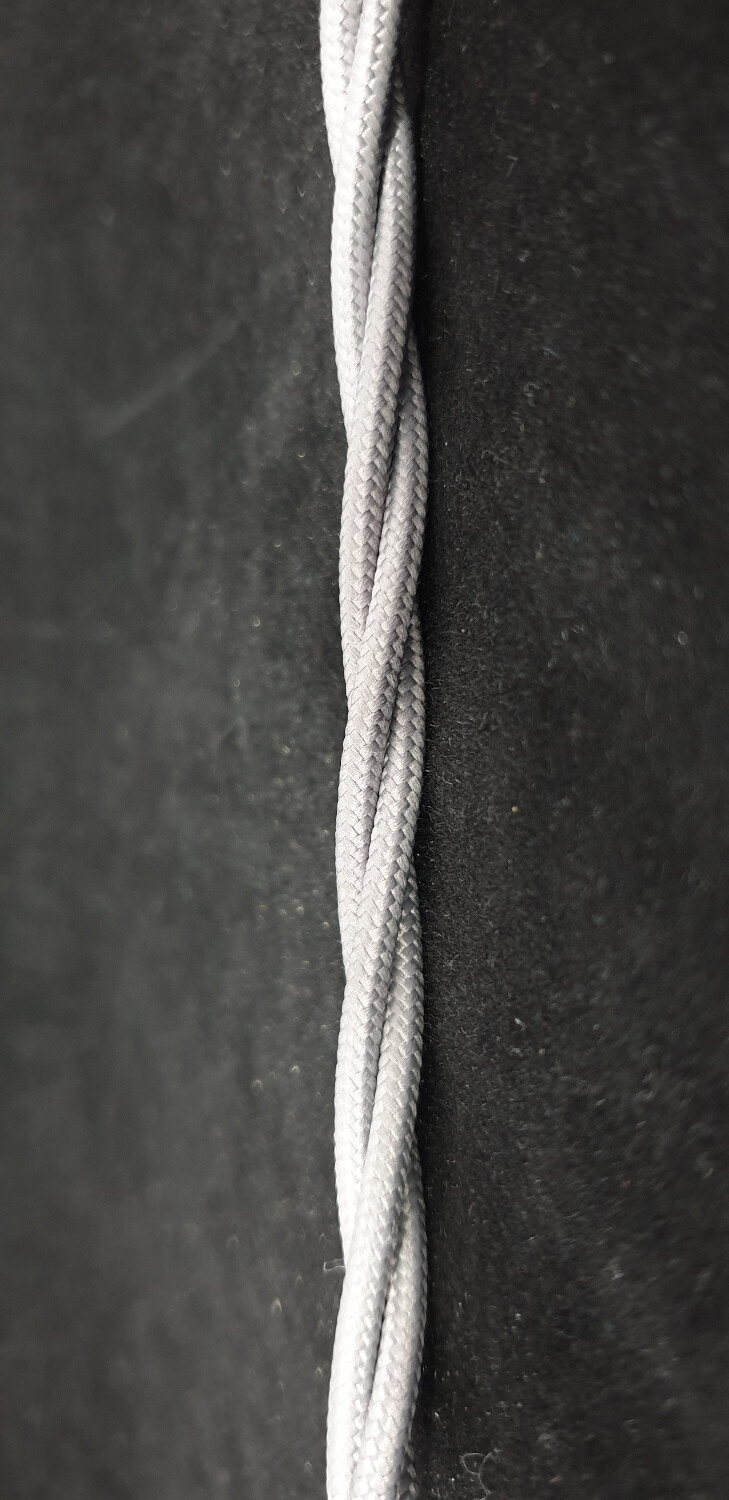 3 Core Twisted Braided Fabric Electrical Flex Cable Coloured | eBay UK