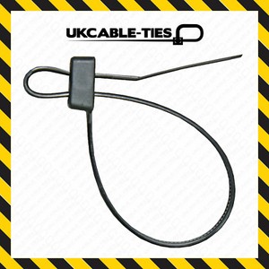 DOUBLE LOOP CABLE TIES LOOP TIE WRAP 200MM BLACK NATURAL | eBay