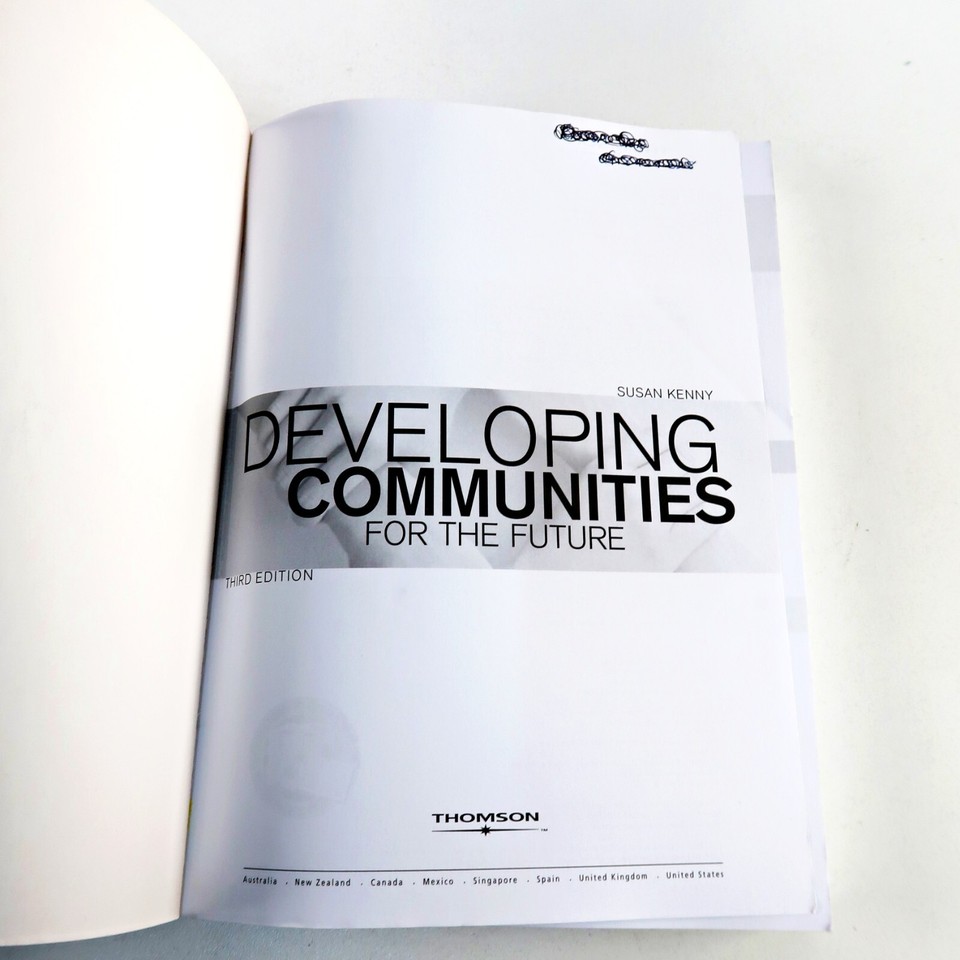 Developing Communities for the Future by Susan Kenny-Pb- Sent Tracked ...