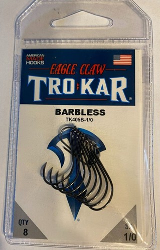 Trokar TK405-1/0and Trokar TK405-2/0 hooks | eBay