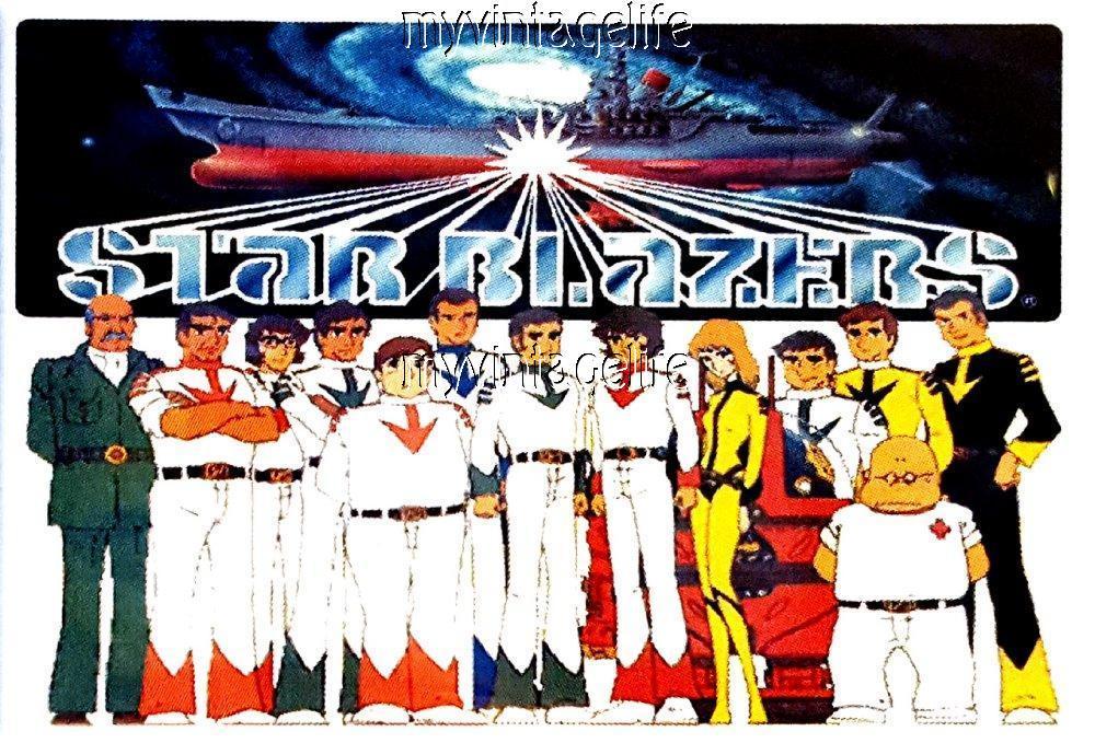 STAR BLAZERS Fridge MAGNET 2" x 3" art NOSTALGIC VINTAGE CARTOON | eBay