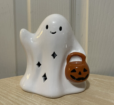 Target Bullseye Playground Halloween 2023 Ceramic LED Light Up Ghost ...