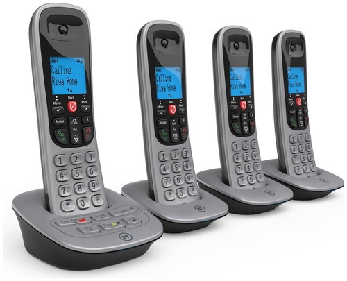 BT 7660 Quad Digital Cordless Phone With Call Blocking & Answering ...