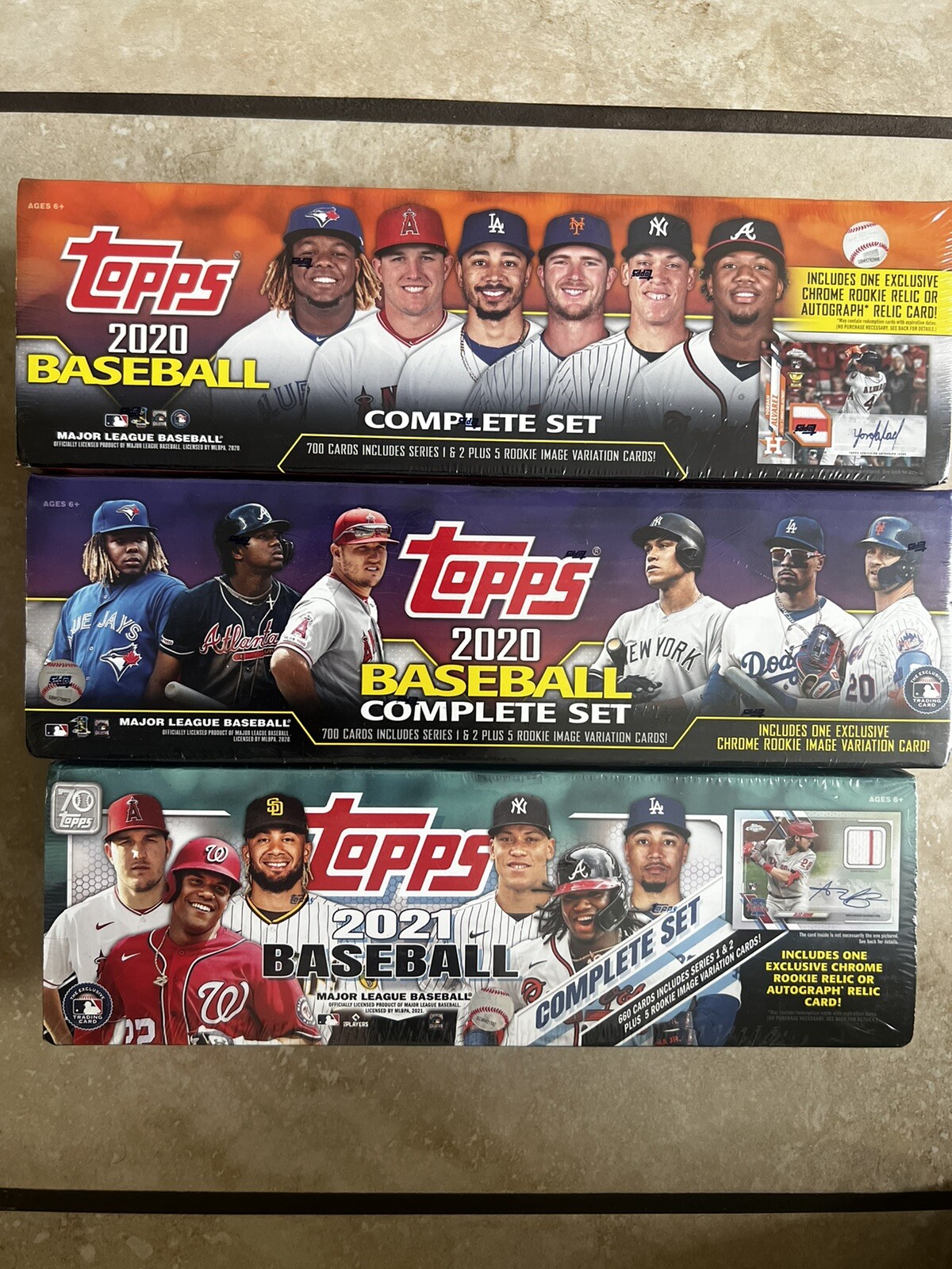 TOPPS Complete Sets MLB Target Exclusives 2020/2021 Rookies, Inserts | eBay