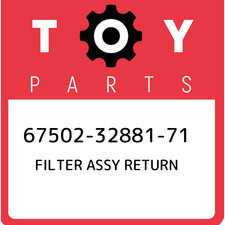 675022660071 Genuine Toyota Filter ASSY Return 67502-26600-71 for sale ...