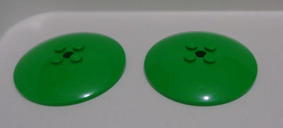 LEGO 44375 6447006 Bright Green 6x6 Radar Dish x2 | eBay UK