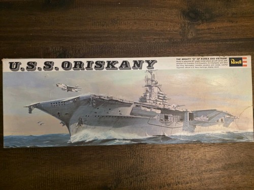 Revell USS Oriskany 1/530 Scale Model Kit Mighty O Essex Class Aircraft ...