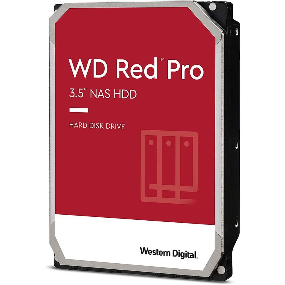 WD Red Pro 20TB NAS Hard Drive 7200 RPM, SATA 6Gb/s, CMR, 512MB Cache ...