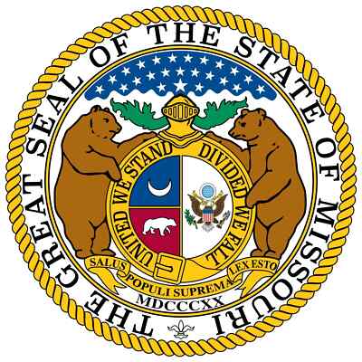 Missouri state seal sticker weatherproof bumper vinyl decal | eBay