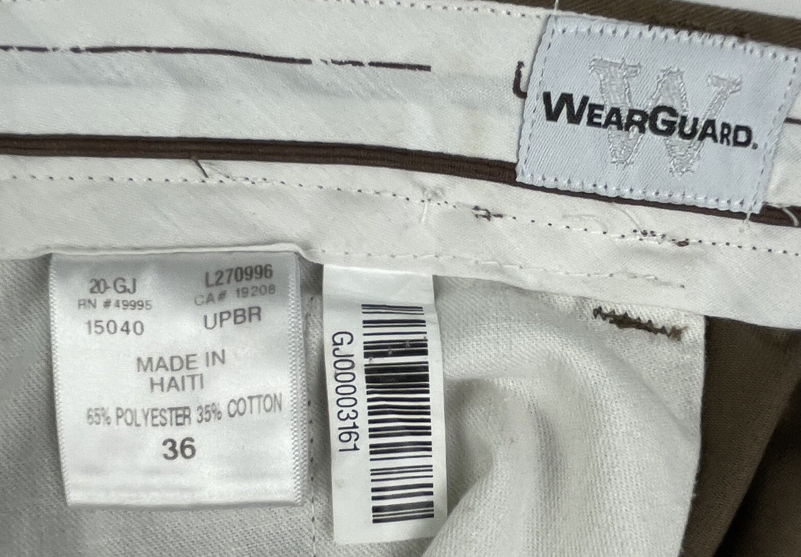 Wearguard UPS Men’s 36 United Parcel Service Uniform … - Gem