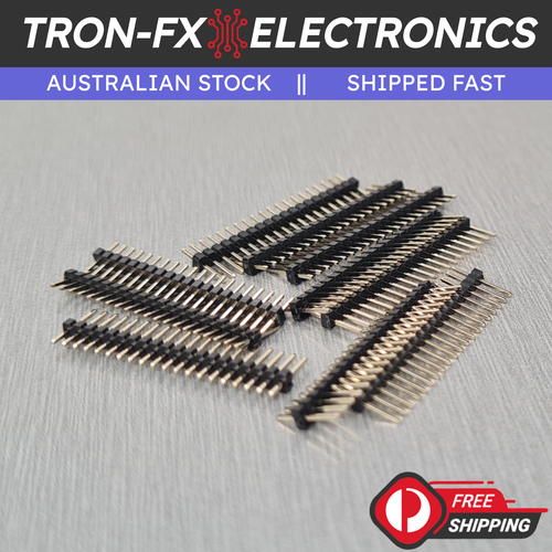 10PCS 20 Way Header Pin Single Row 1.27mm Pitch Pin Spacing 20P | eBay
