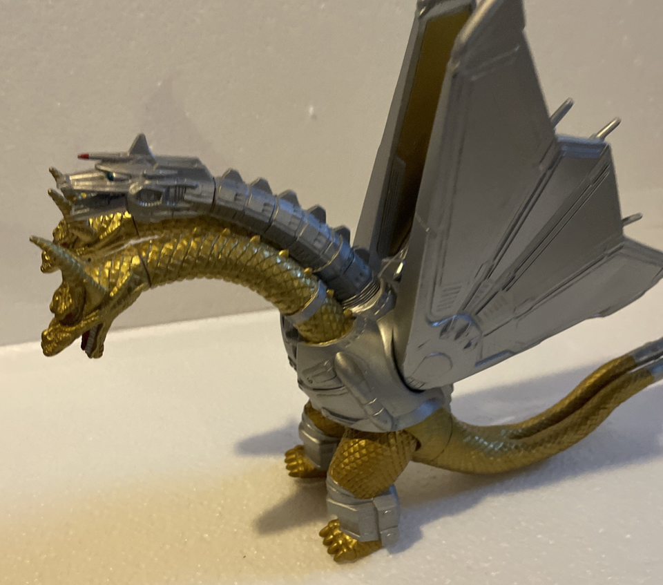 Mecha King Ghidorah G-11 Godzilla Island Series 1998 Bandai 7" Figure W ...