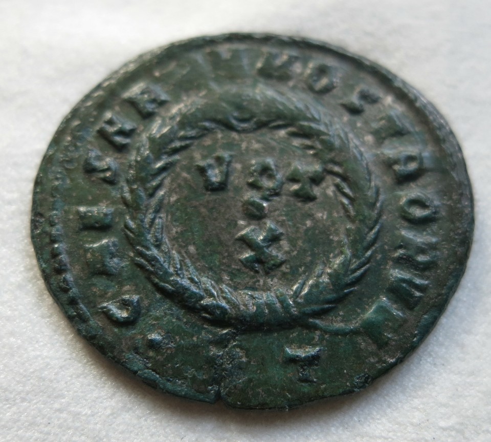 Ancient ROME AE3 Follis CRISPUS VOT X Constantine Rome Italy XF Quality #B37 | eBay