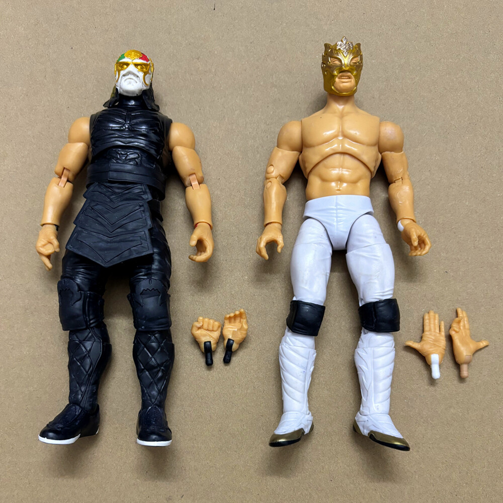 2 Prototype Lucha AEW Rey Fenix Penta El Zero M Pentagon Jr. Figure WWE ...