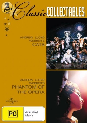 The Cats / Phantom Of The Opera very good condition dvd region 4 t182 ...