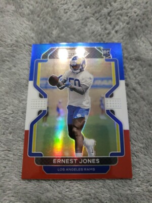 2021 Panini Prizm - Rookie Red White & Blue Prizm #421 Ernest Jones (RC ...