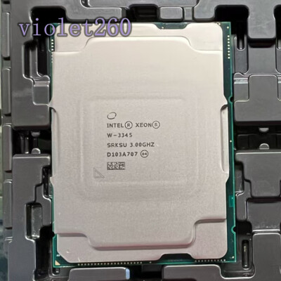 Intel Xeon W-3345 QS LGA4189 CPU Processor 24Core 48T 36MB 250W 3.0GHz ...