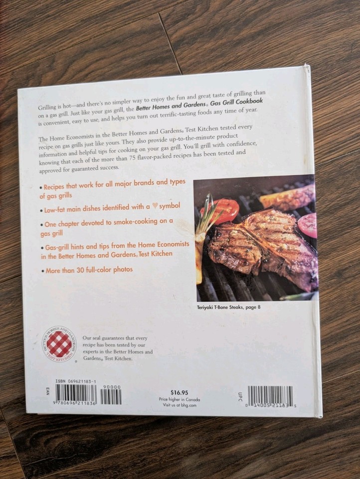 Gas Grill Cookbook Recipes Cooking Cookbook Recipes Cooking Book | eBay