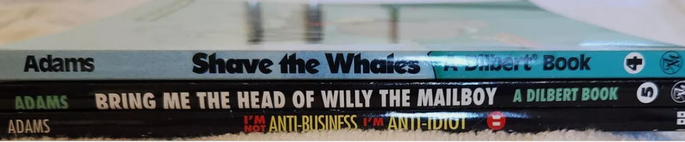 Dilbert Comic Paperback Books by Scott Adams Lot of 3 Books | eBay