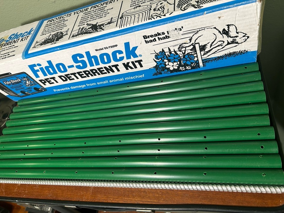 NEW Fido-Shock Pet Deterrent Kit Model SS-725RP Electric Fence ...