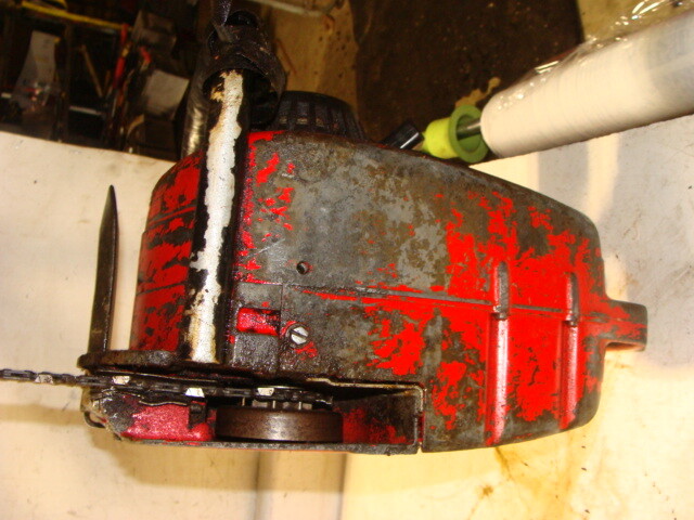 HOMELITE gas vintage chainsaw 150 automatic 18" bar classic chain saw ...