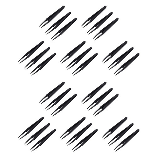 30 Pcs Plastique Electronique Pointu Pointe Pince A Epiler -Statiques ...