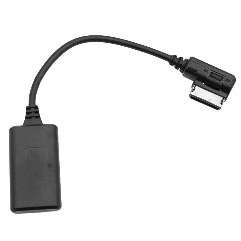 Car Bluetooth Wireless Module Radio Stereo AUX Cable Adapter Black ...