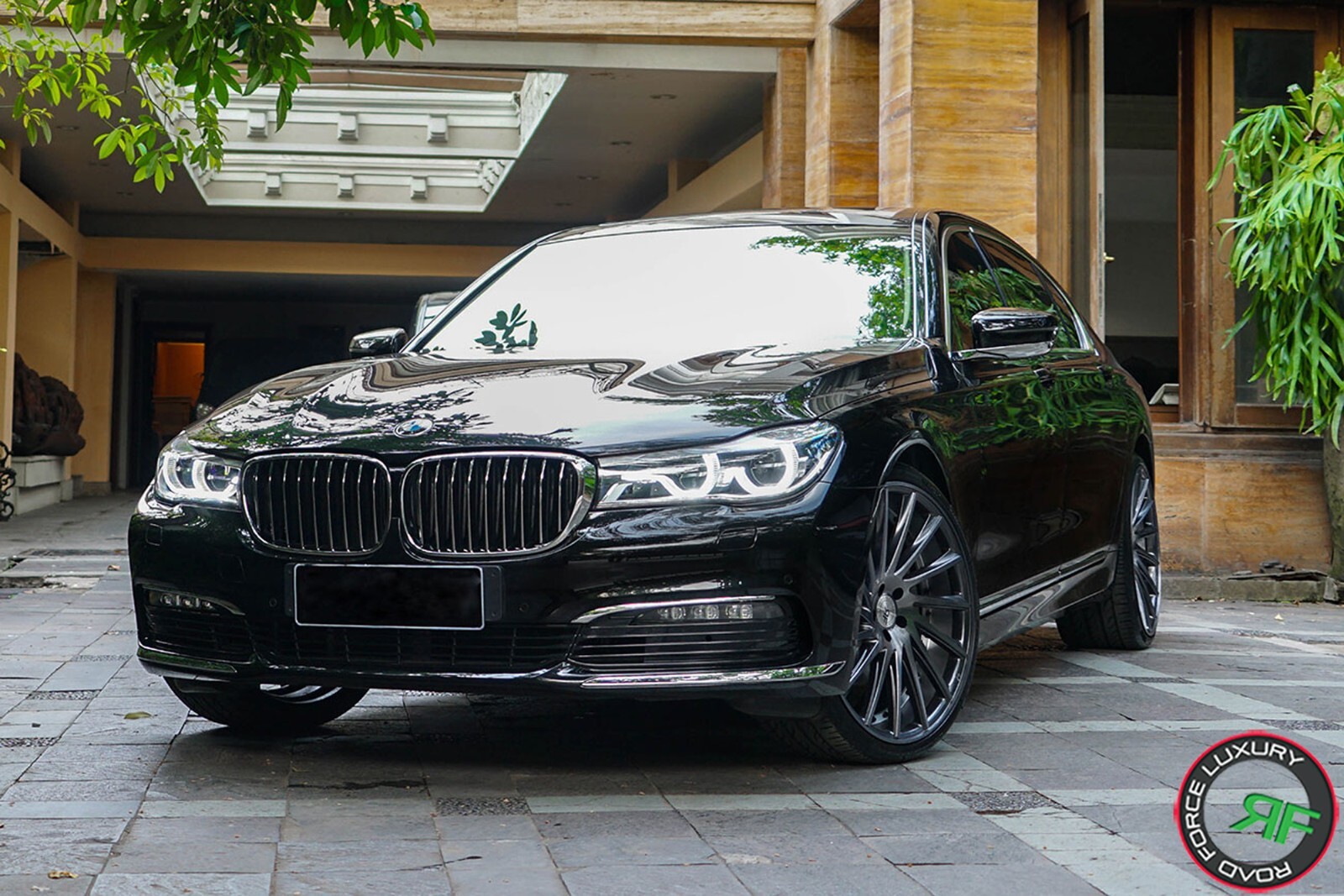 22" Road Force RF 16 Gun Metal Machine wheels for BMW 7 Series G11 G70 ...