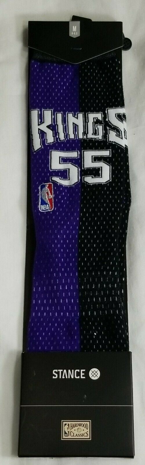 Jason Williams WHITE CHOCOLATE Stance Socks SZ M 6-8.5 Sacramento Kings ...