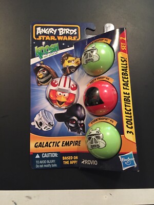 Hasbro Angry Birds Star Wars Galatic Empire - 3 Pack Koosh Faceballs | eBay