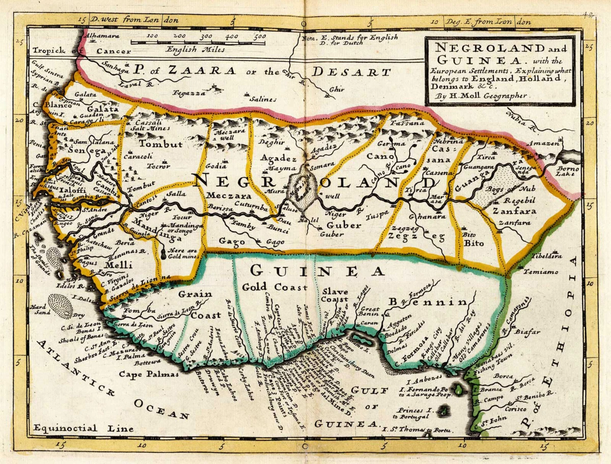 1837 Slavery In America Map