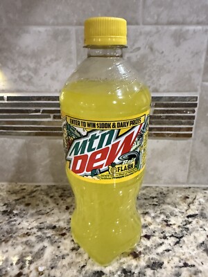 2021 Mountain Dew Mtn Dew Baja Flash Pineapple Flavor 20oz Bottles ...