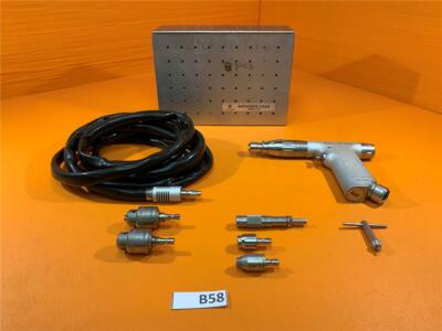 Zimmer Hall Reamer Drill System, 5044-01, 6 Attachments/Adapters ...