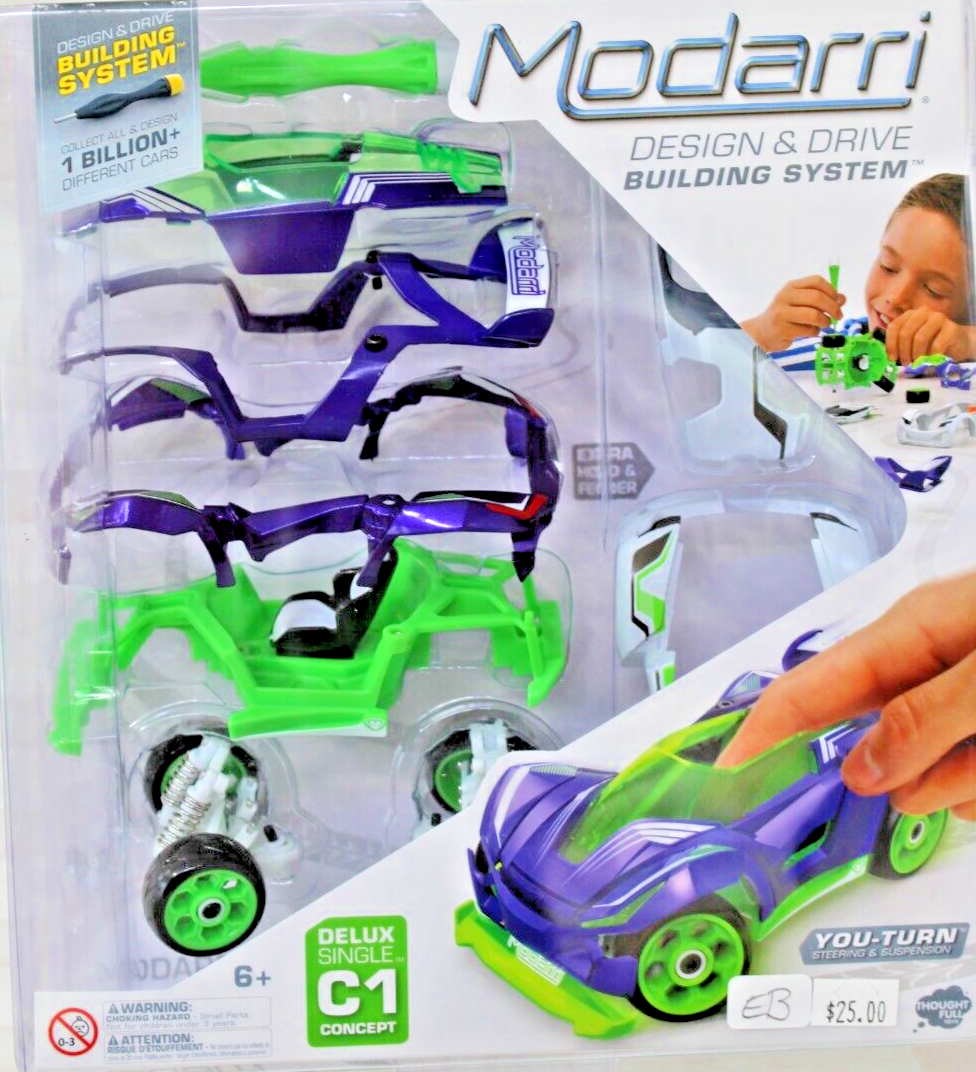 New Modarri 1160-01 C1 Concept Car DeLux Single Mix & Match Tag ...