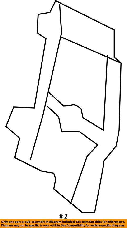 GMC GM OEM 17-18 Acadia Fender-Rear Insulator Right 23260323 | eBay